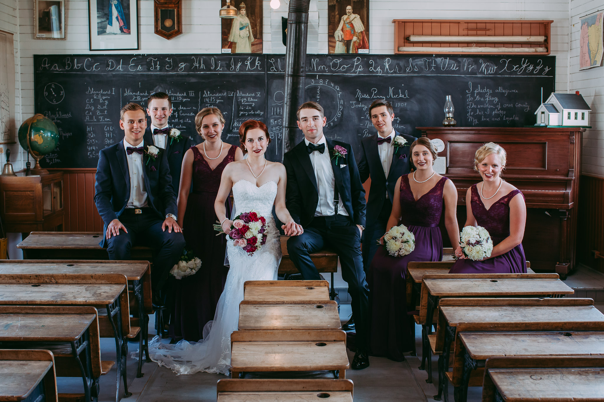 Danielle + Nathaniel {Camrose Wedding} {Camrose Photographer} {Vintage ...