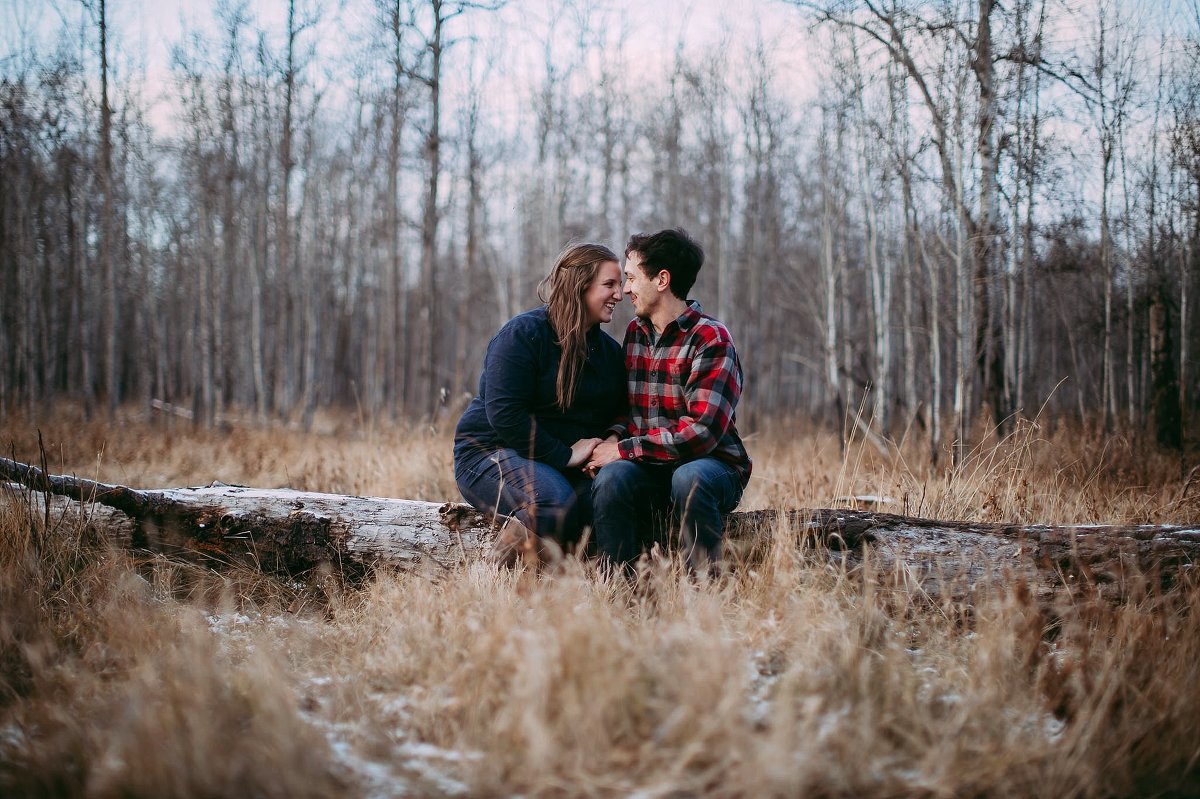 Taryn + Austin {Engagement Photographer} {Elk Island National Park ...